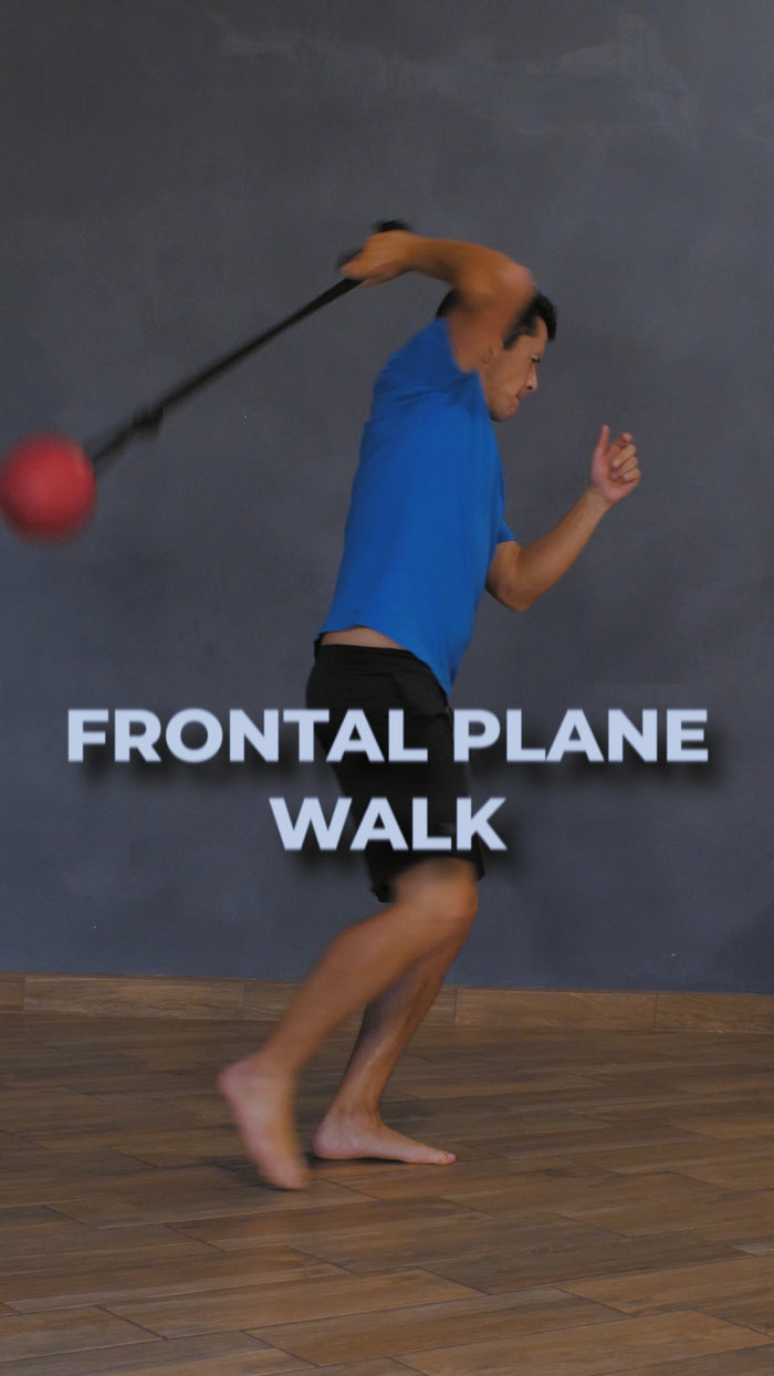 HOW TO DO A PARABALL FRONTAL PLANE WALK 1