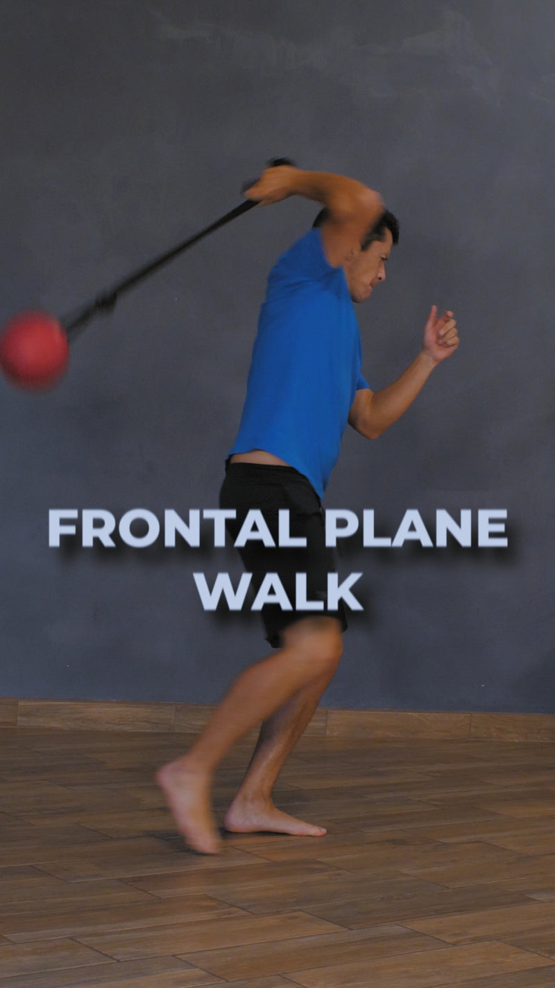 HOW TO DO A PARABALL FRONTAL PLANE WALK 1